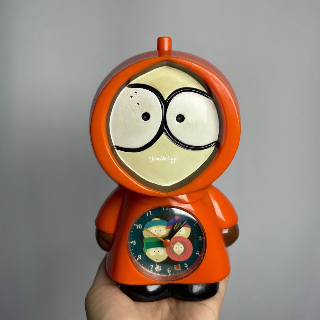 Vintage 1990-2000s Kenny Mccormick Alarm Clock 6", Second Hand , Gift ...