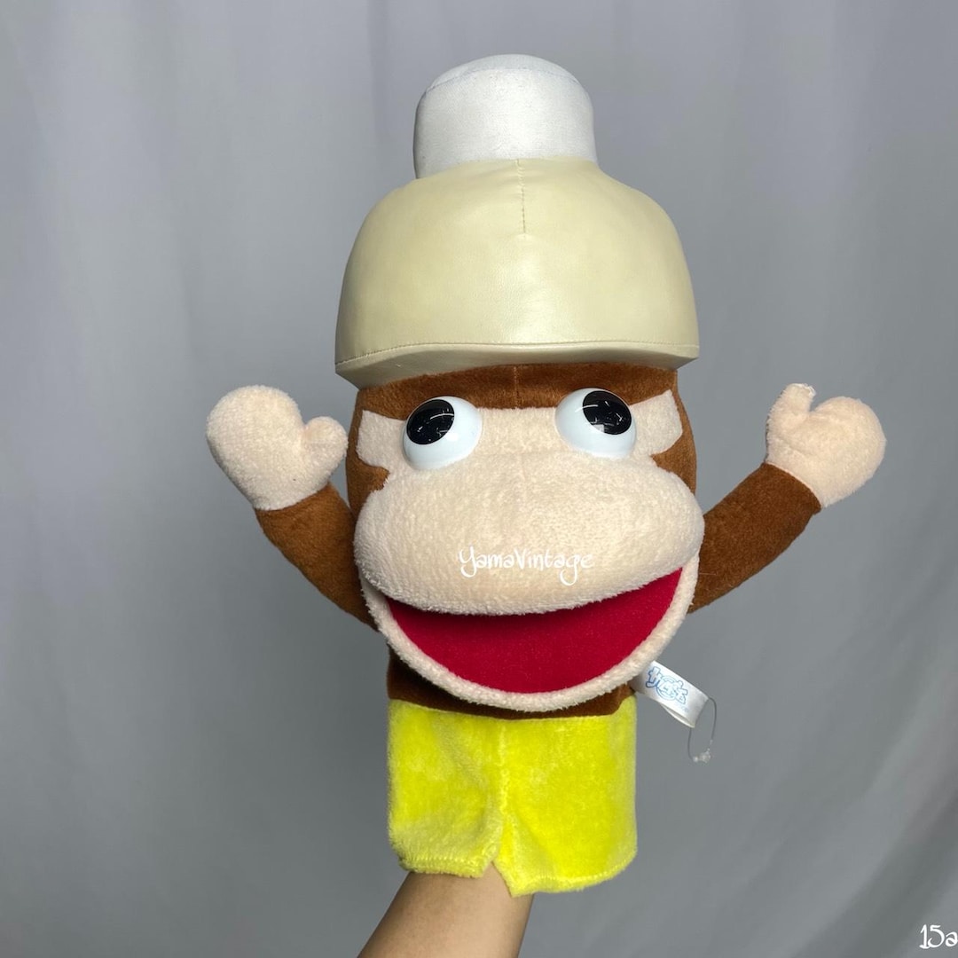 Pipo Monkeys Hand Puppet Plush 14" Second Hand Game Japan - Etsy