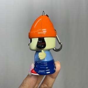 RARE! Vintage 1990s-2000s Mini Clock Keychain Parappa Rapper Figure ...