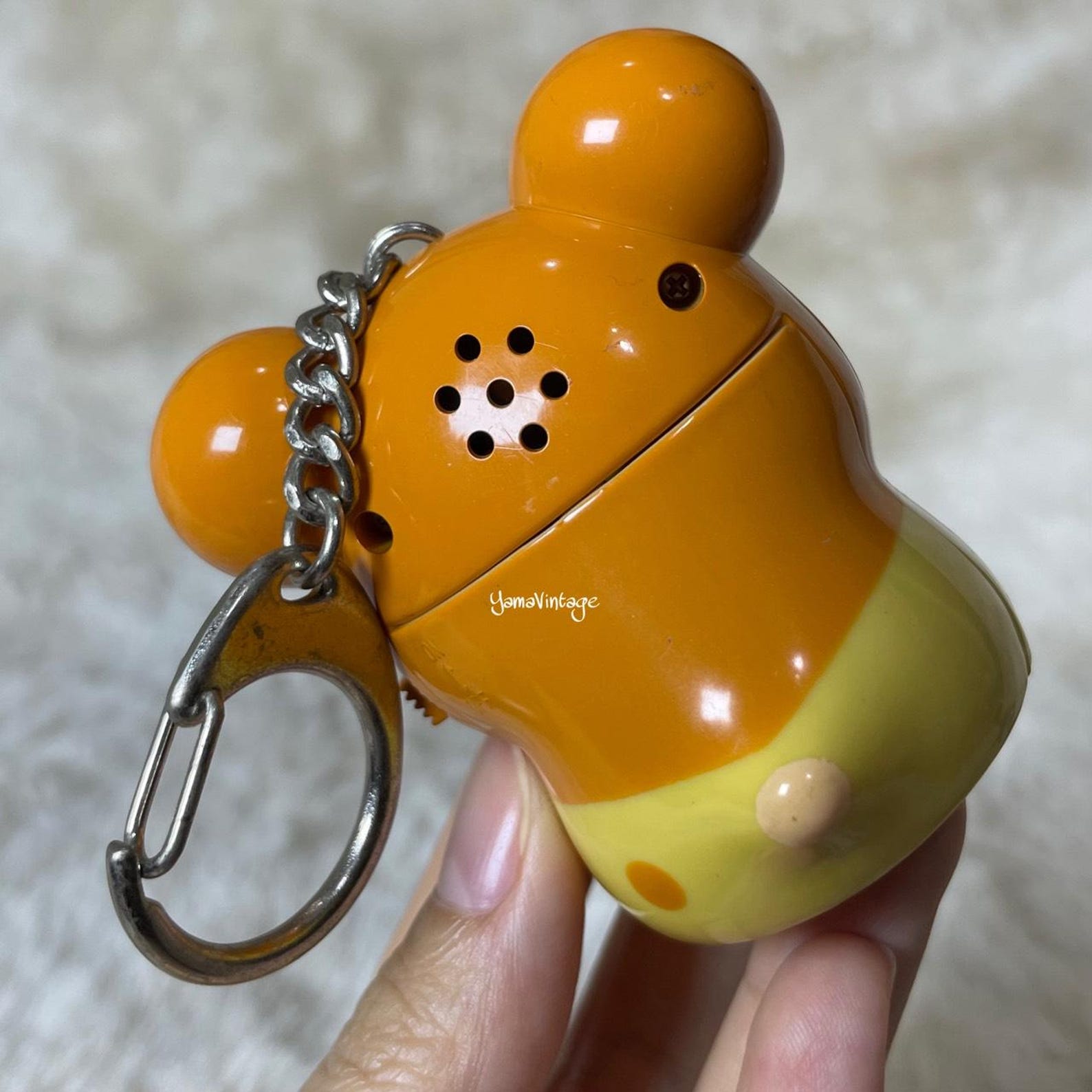 RARE! Vintage 1990s Anime Cartoon Japan Hamta Keychain Alarm Clock ...