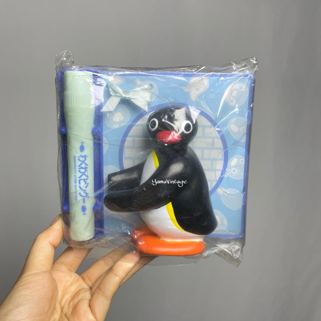 Vintage 1996s Pingu Flashlight Figure Toys Penguin (working) Second ...