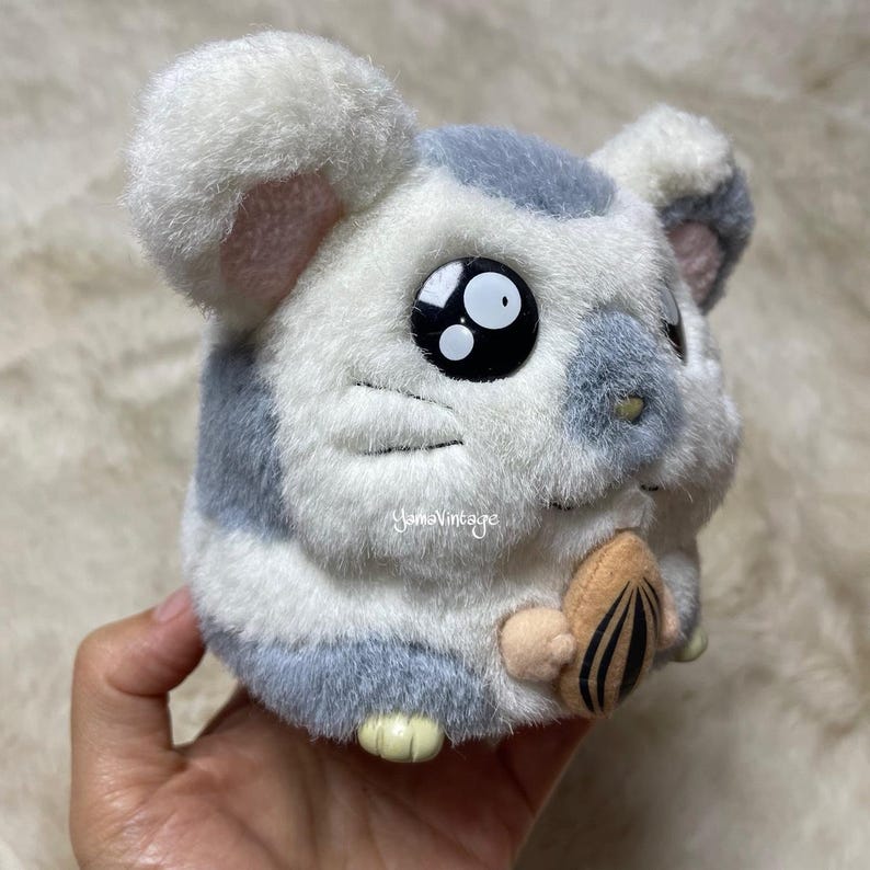 Vintage 2000s Oxnard Hamster Plush Coin Piggy Bank 4" Second Hand - Etsy UK