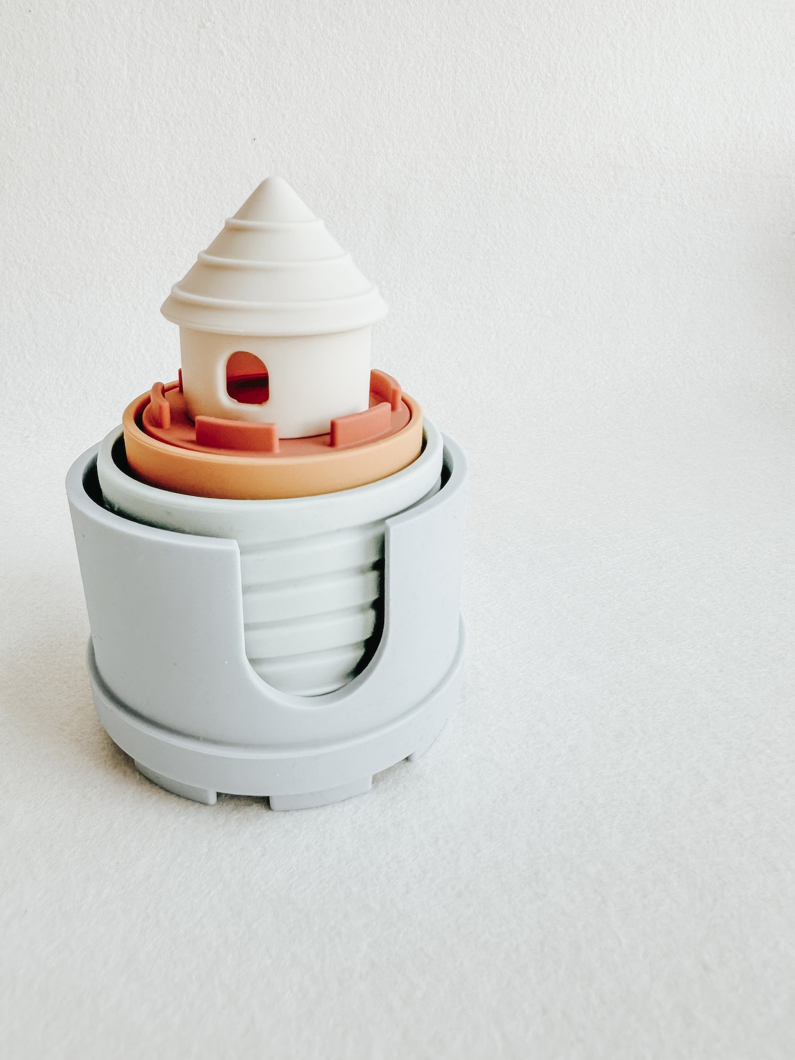 Silicone Stacking Castle Toy - Safe Multipurpose Montessori Play Toys 5 ...
