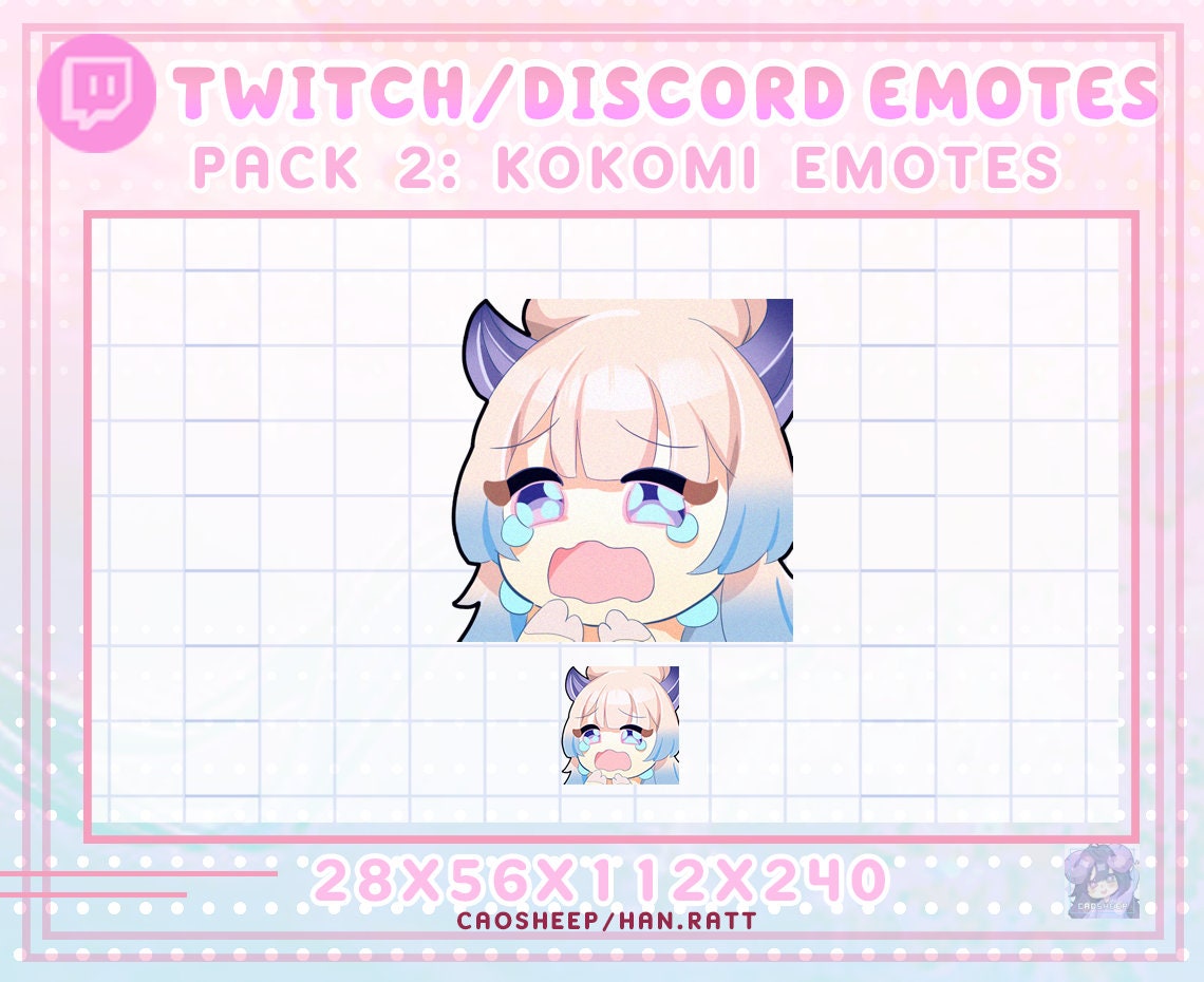 Art & Collectibles Sangonomiya Kokomi Genshin Impact Twitch Discord ...