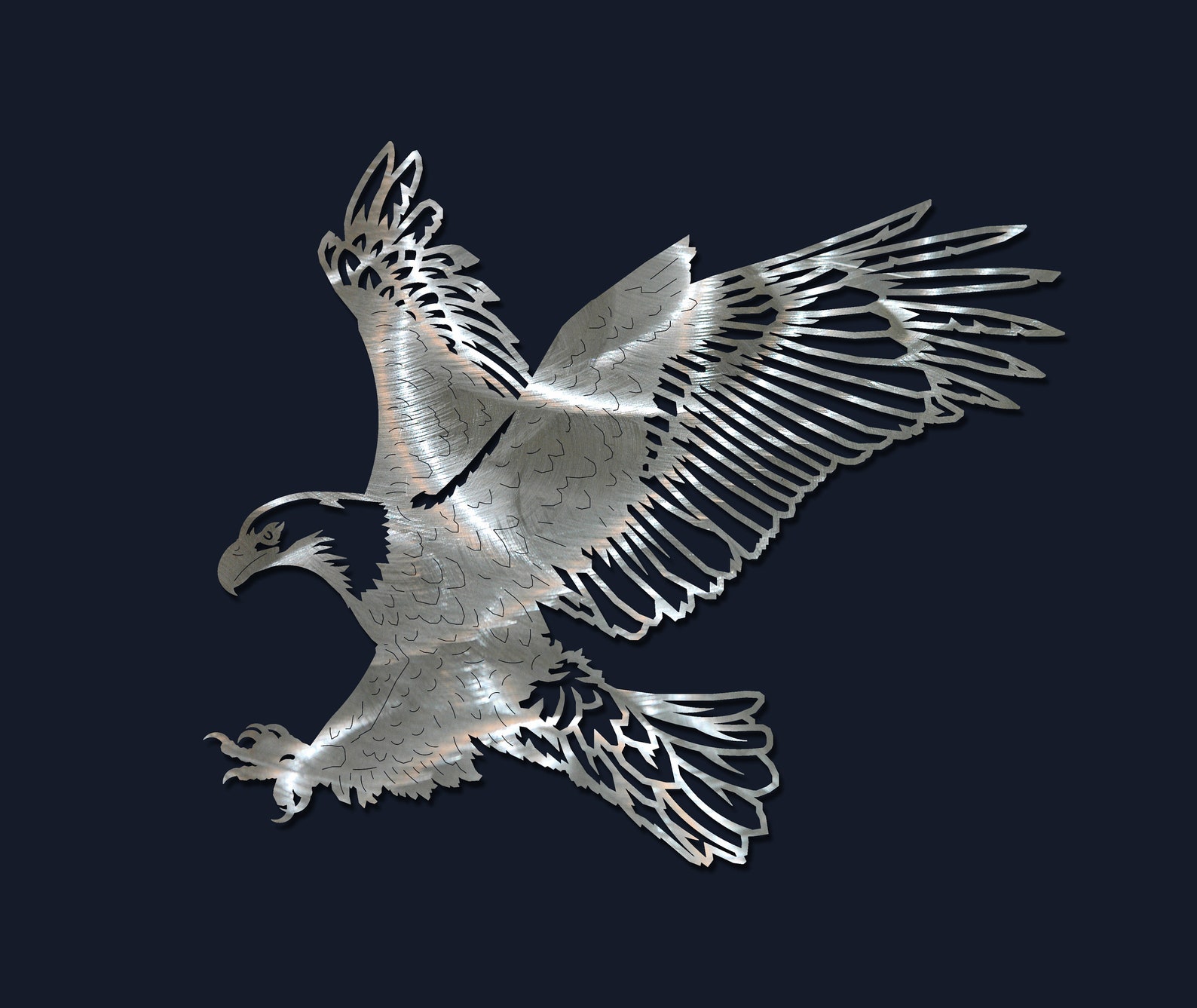 Patriotic American Eagle DXF and SVG Design Laser CNC - Etsy