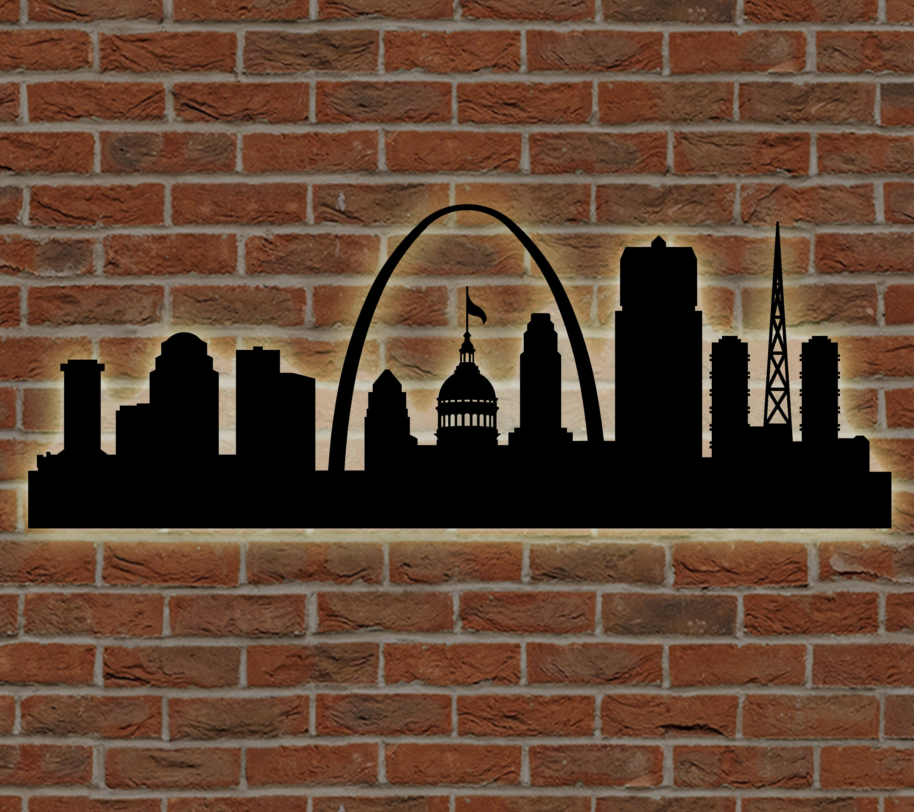 St. Louis Skyline DXF SVG Silhouette / Vector / Cityscape / - Etsy UK
