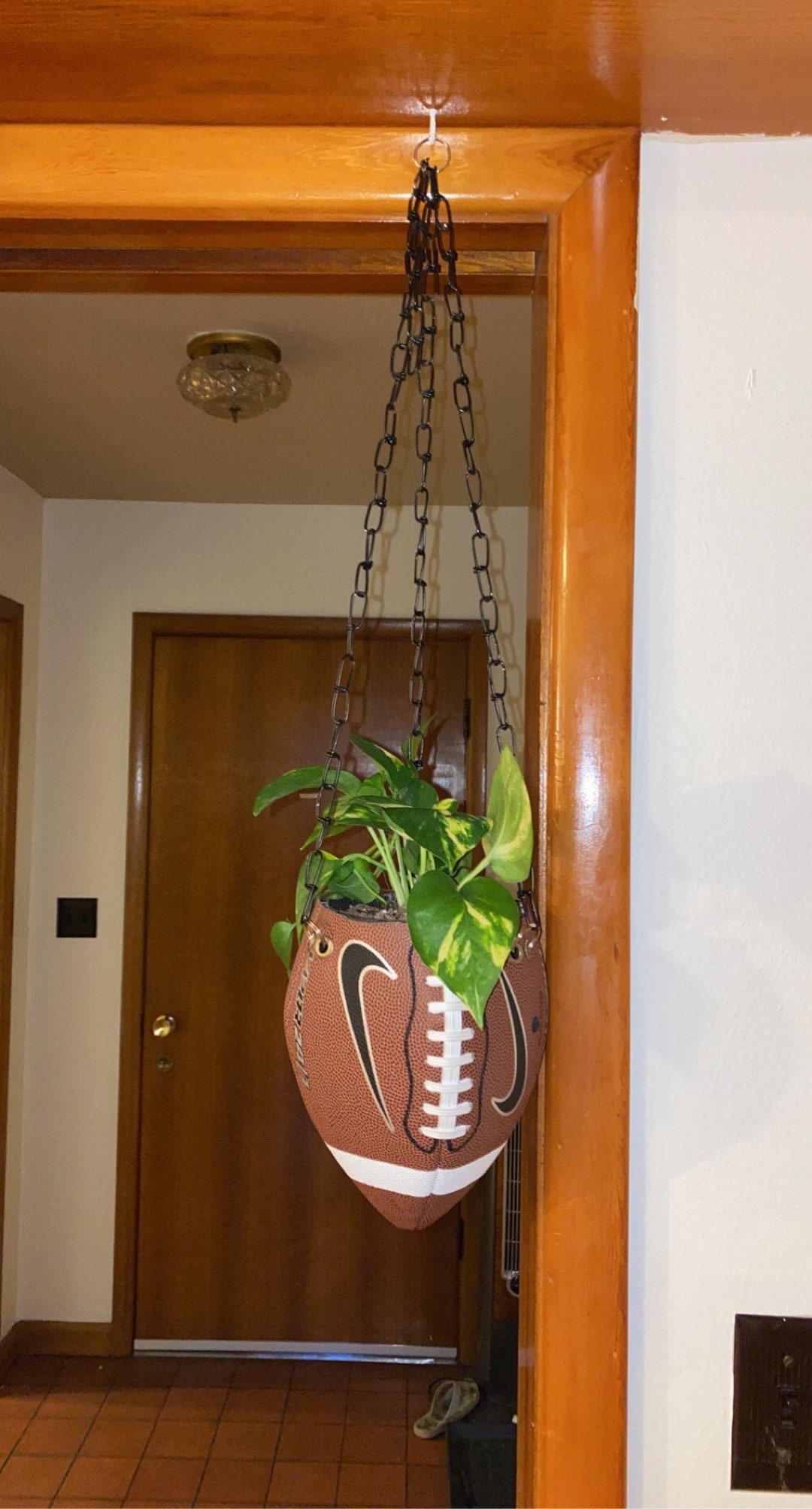 Hanging Football Planter - Etsy