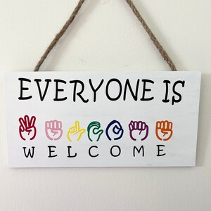 ASL Welcome Sign, ASL Sign, Welcome Sign, Sign Language Sign, American ...