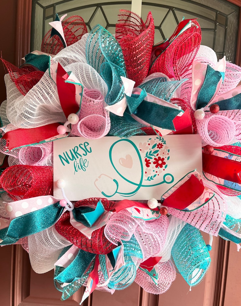 Nurse Wreath Nurse Appreciation Nurse Gift Nurse Thank You - Etsy