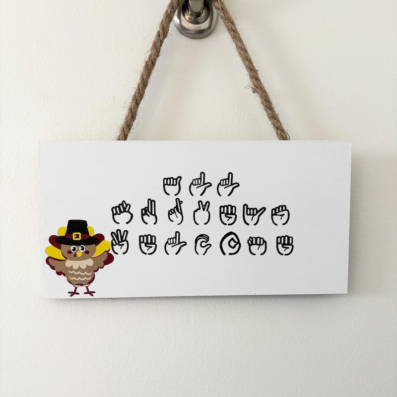 Turkey Sign Language - Etsy