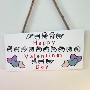 ASL Valentine’s Day Sign, ASL Sign, Sign Language Sign, American Sign ...