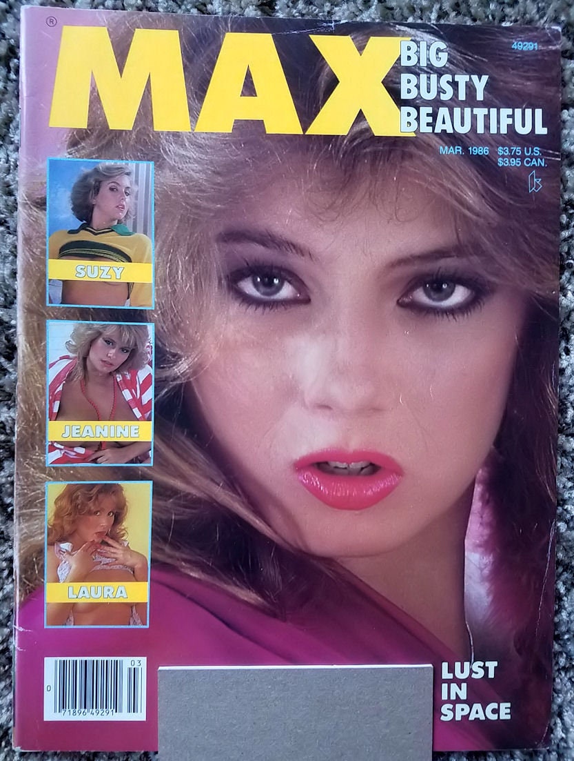 Max Big Busty Beautiful Magazine Traci Tracy Lords Cover Etsy