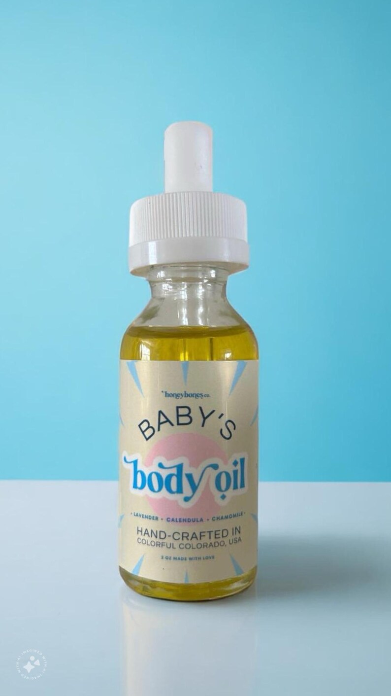 Baby’s Body Oil - Clean Skincare for Newborns & Children - Cradle Cap ...