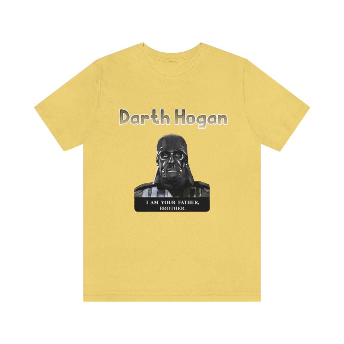 Darth Hogan Pop Culture Mash up Design - Etsy UK