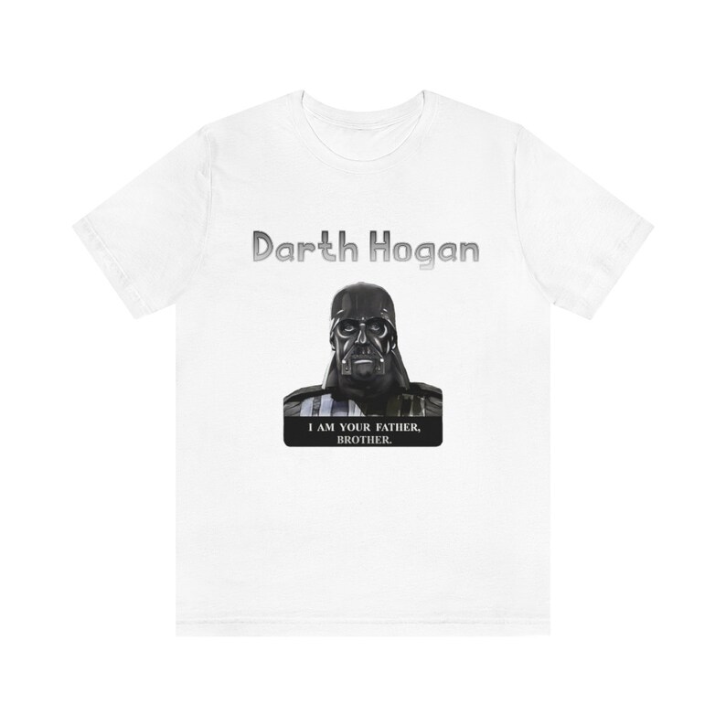 Darth Hogan Pop Culture Mash up Design - Etsy UK