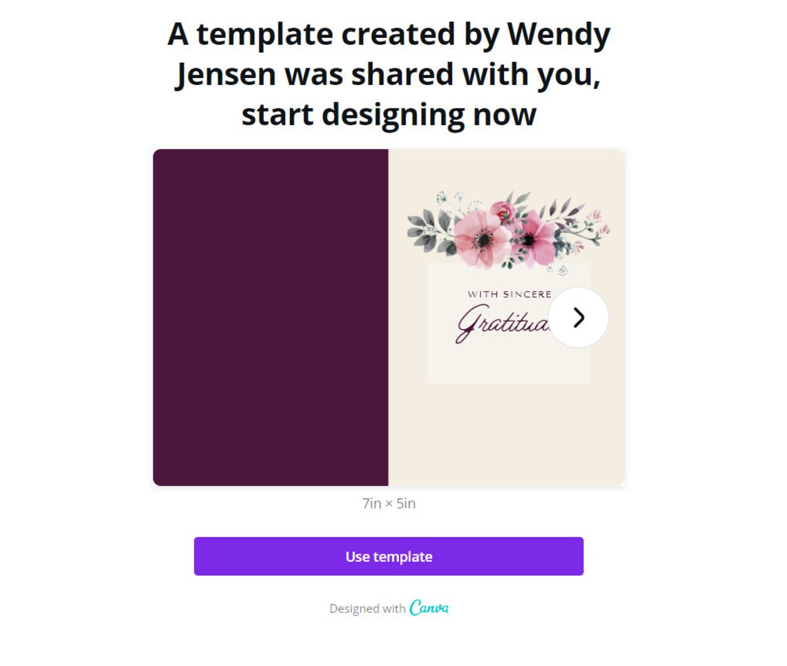 Custom Canva Cards Printable Greeting Cards DIY | Etsy