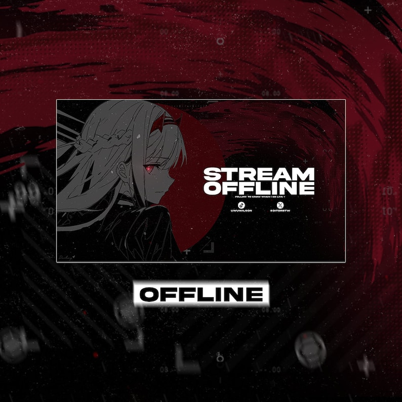 ANIMATED Zero Two Anime Streaming Package - Etsy