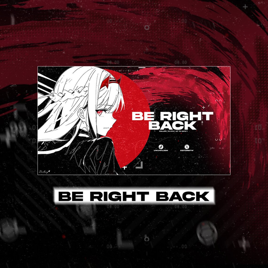 ANIMATED Zero Two Anime Streaming Package - Etsy