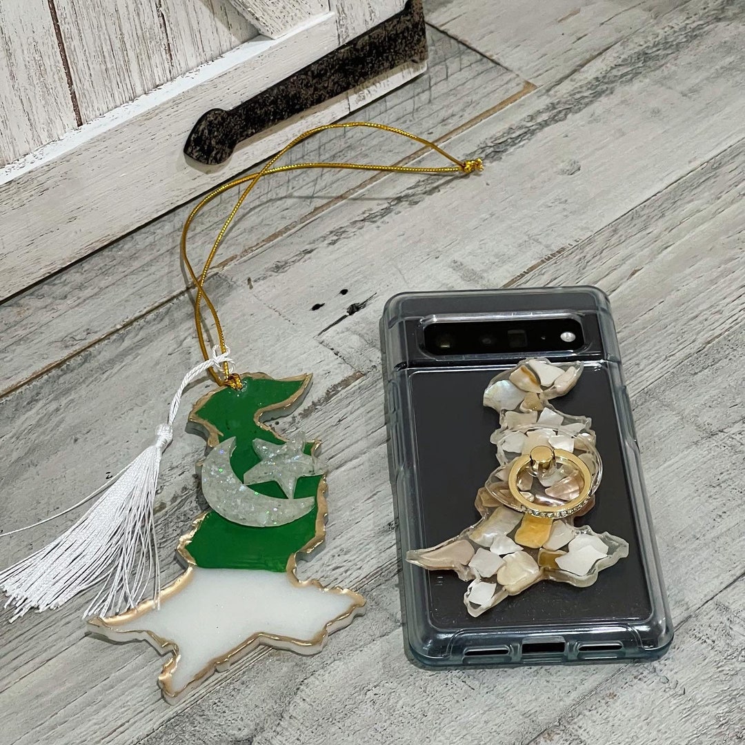 Pakistan Map Phone Ring Stand Holder OR Car Ornament - Etsy