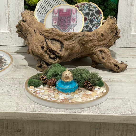 Alquds Palestinian Decoration Plate Palestinian Decoration - Etsy