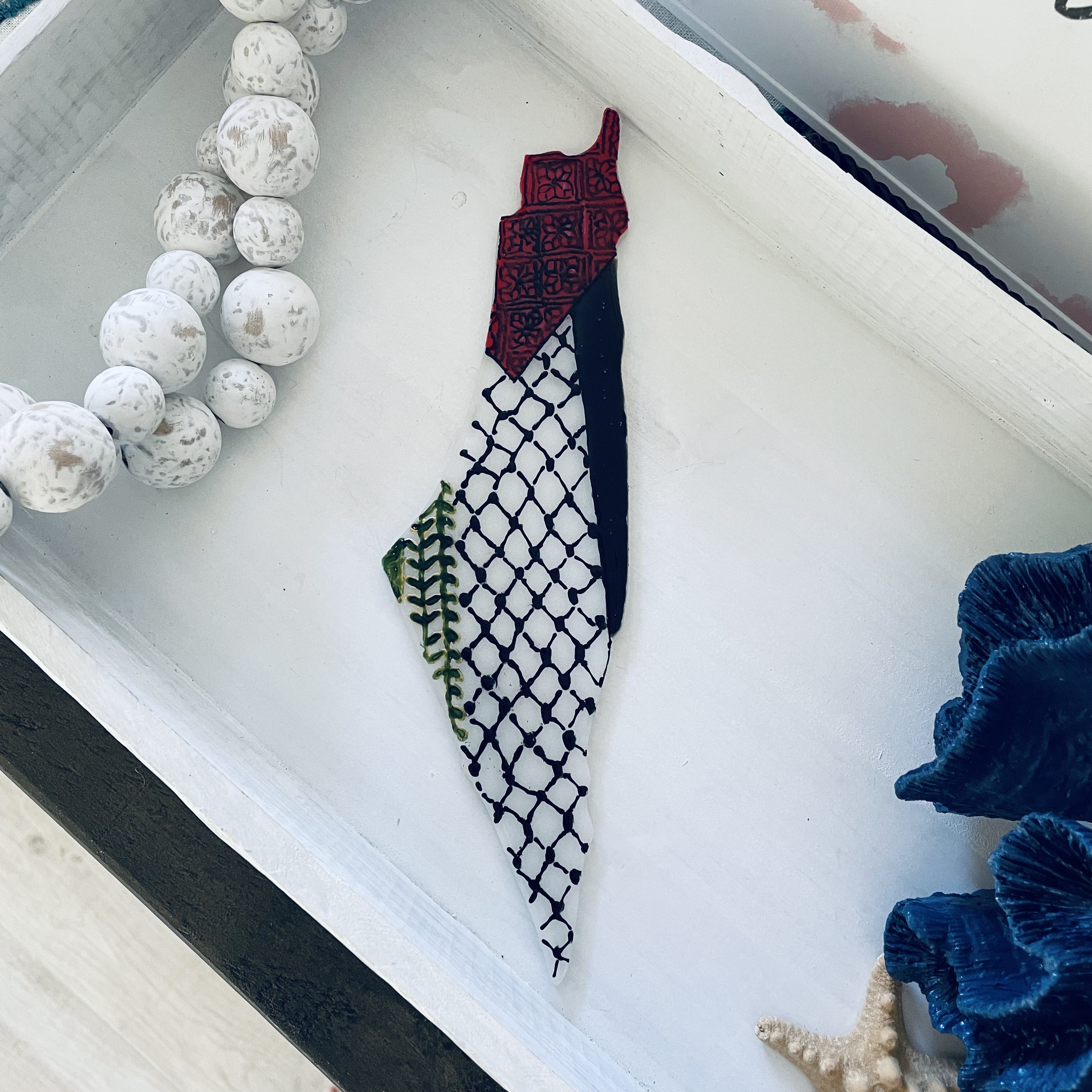 Palestine Map Wall Hanging Palestine Map Decoration - Etsy