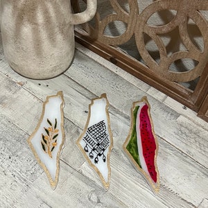Cute Palestine Map Trinket Dish | Palestinian Decoration Art ...