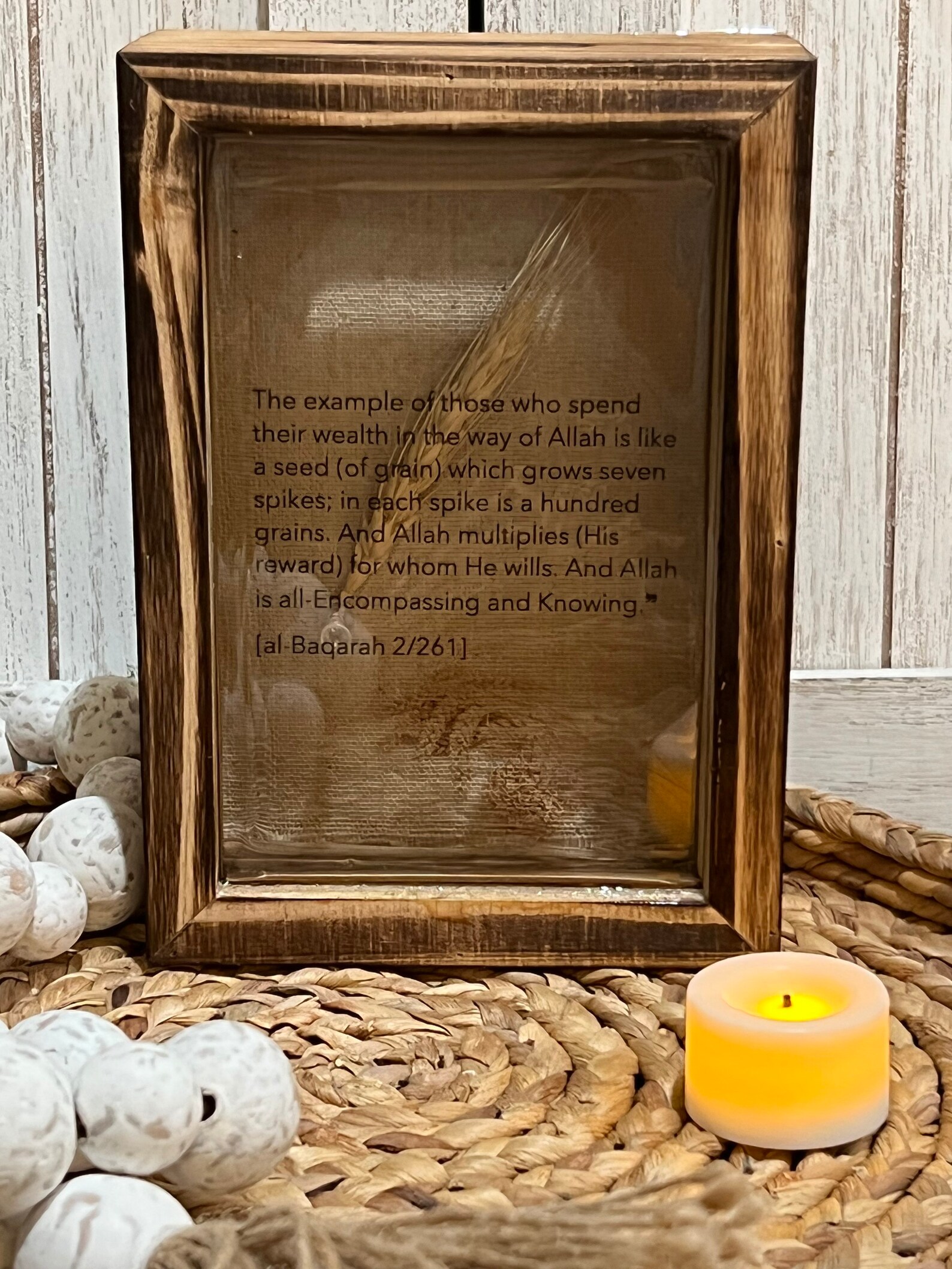 Wood Shadow Box for SADAQA Kids Ramadan Gift - Etsy