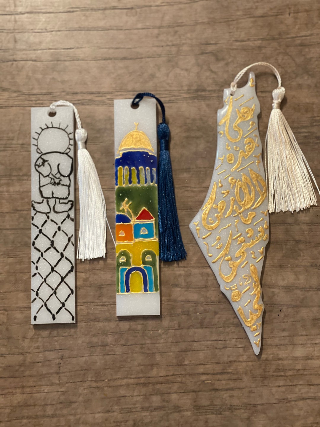 Palestine Map Bookmark | Hanthala Bookmark | Old Town Jerusalem Aqsa ...