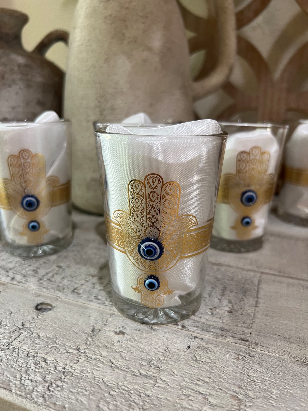 Morocco Tea Cups Set of 6 - Etsy