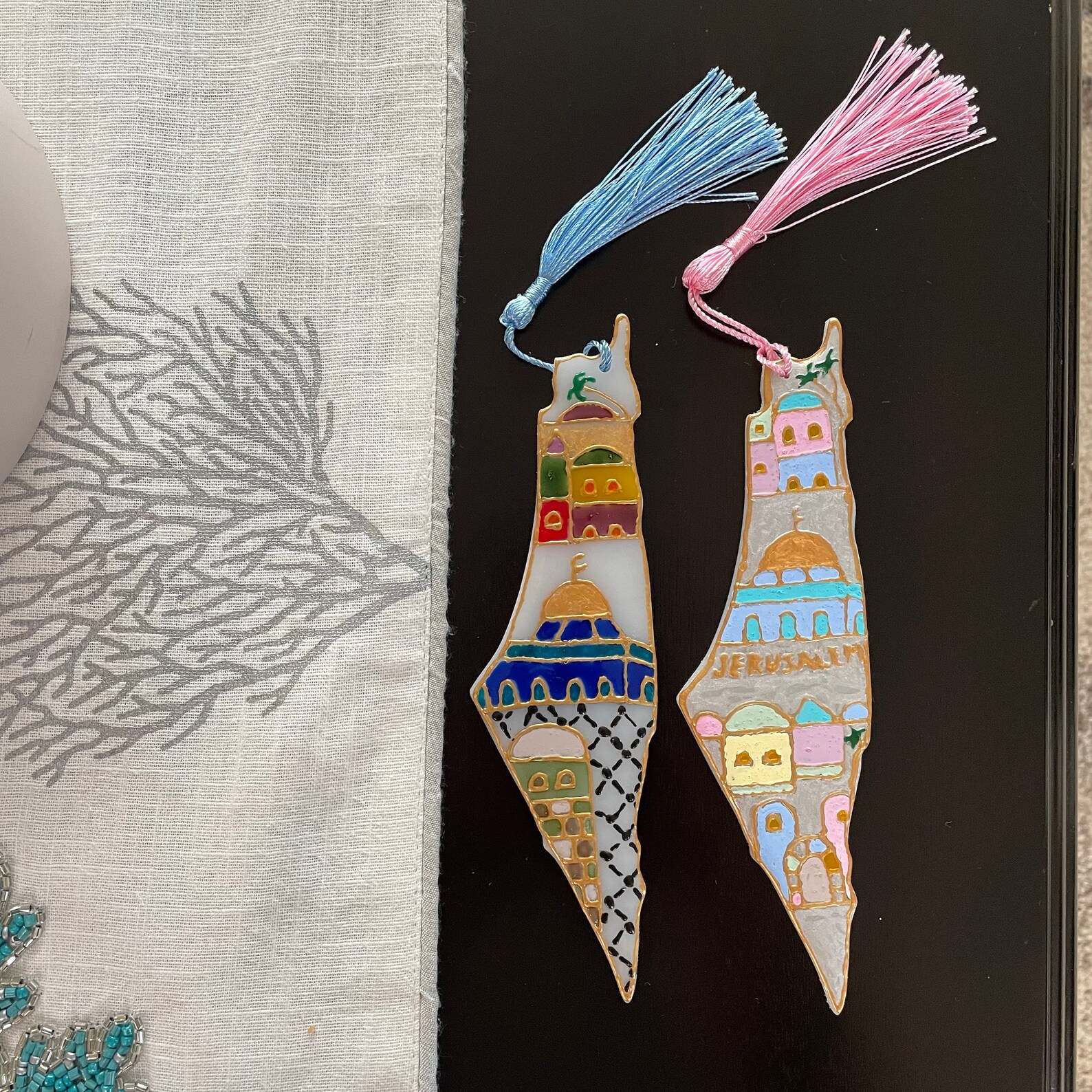 Palestine Map Bookmark for Boys and Girls| Palestine Kids Bookmark ...