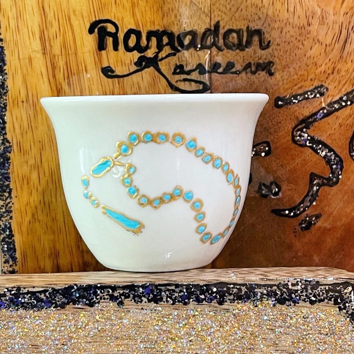 Ramadan Arabic Coffee Cups Set Set of 6 Cups - Etsy