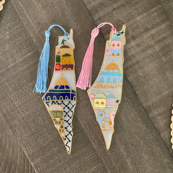 Palestine Map Bookmark for Boys and Girls Palestine Kids - Etsy