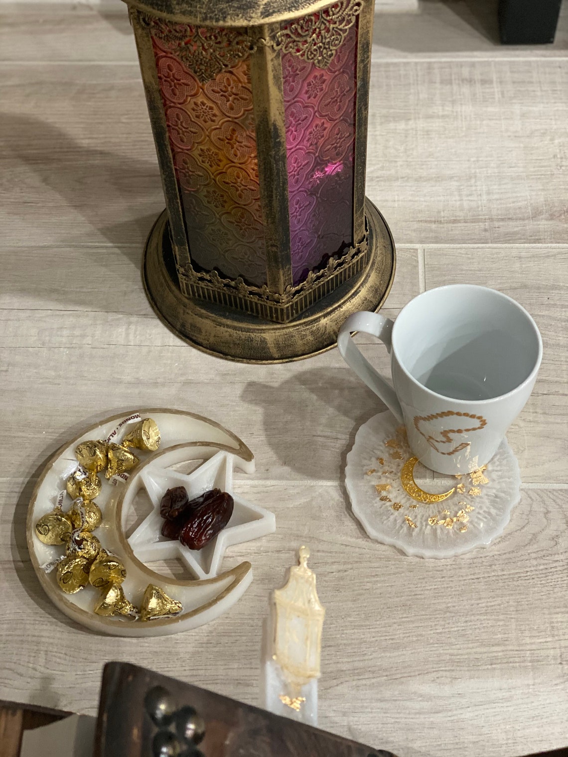 Ahlan Ramadan Gift Box | Mug, Coaster, Trinket Serving Dish, Bookmark ...