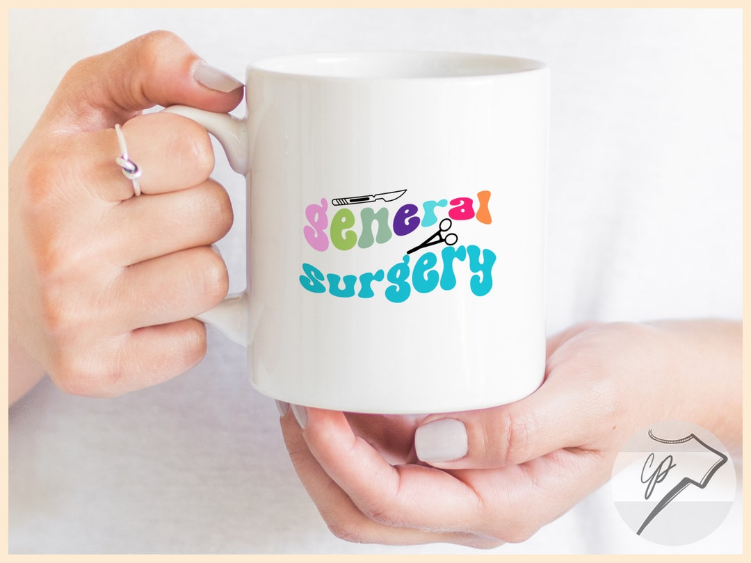 General Surgery Colorful Retro Mug New Doctor Physicians - Etsy