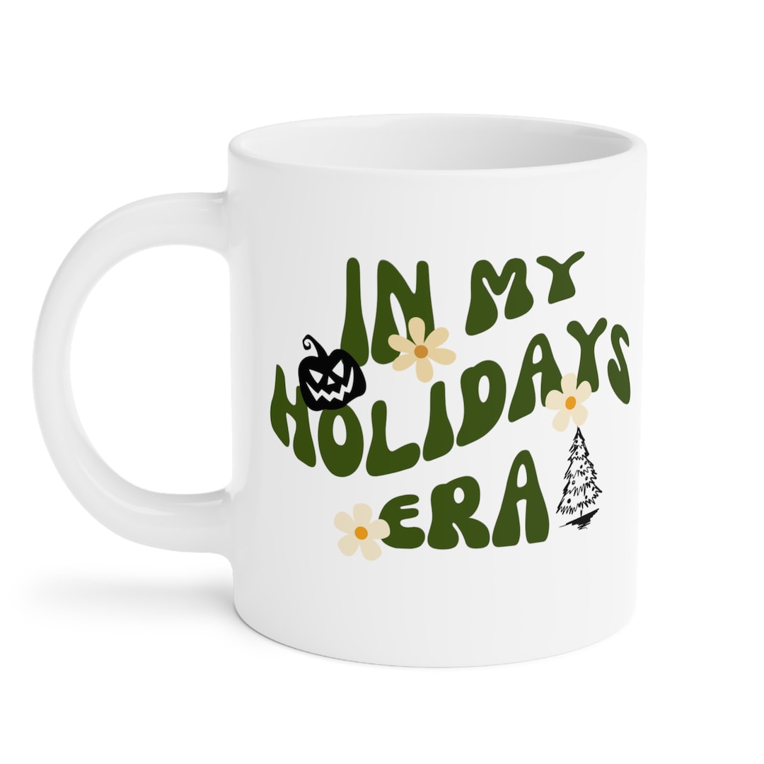 In My Holidays Era Retro 70s Mug Christmas Halloween Hanukkah - Etsy