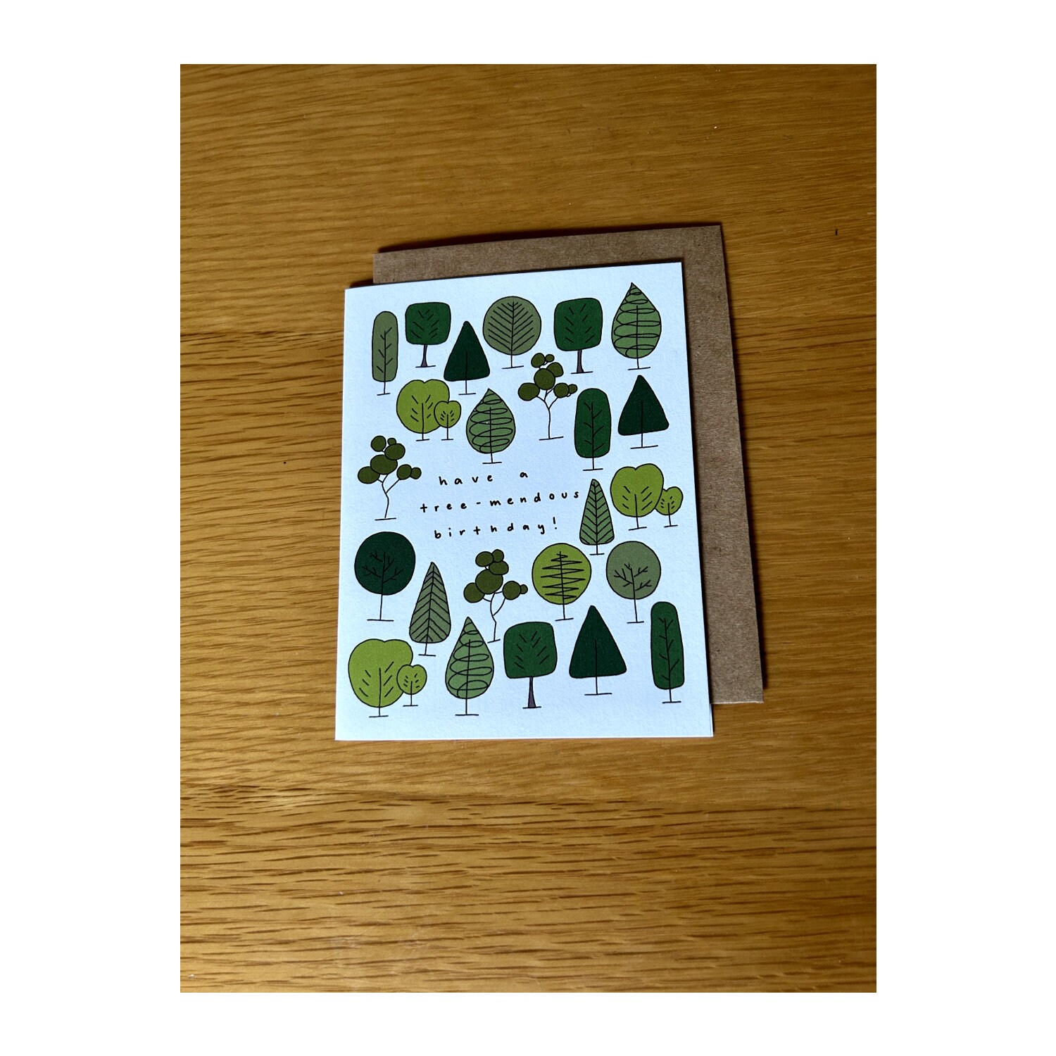 Have a Tree-mendous Birthday Birthday Pun Card - Etsy