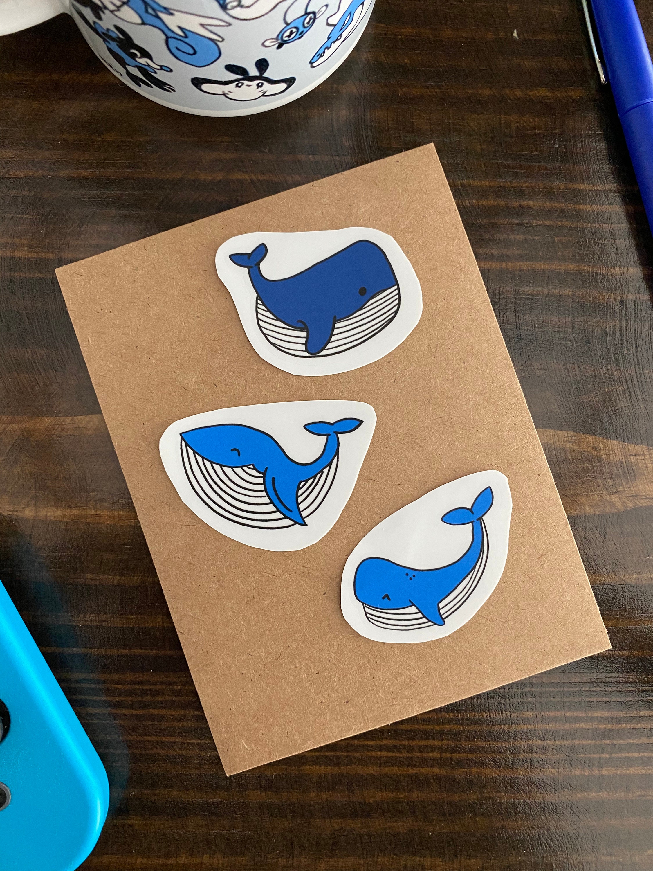 Have a Whaley Great Day Well Wishes Pun Card - Etsy