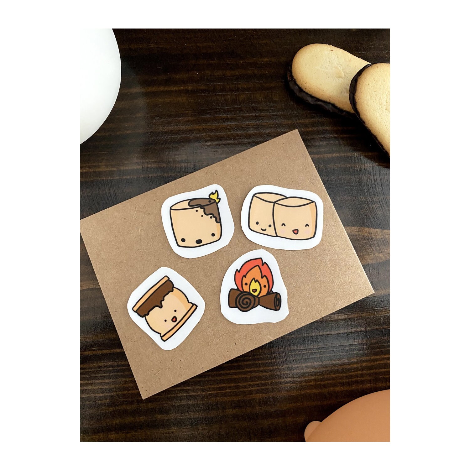 I Love You a Little Smore Every Day Love, Friendship Pun Card - Etsy