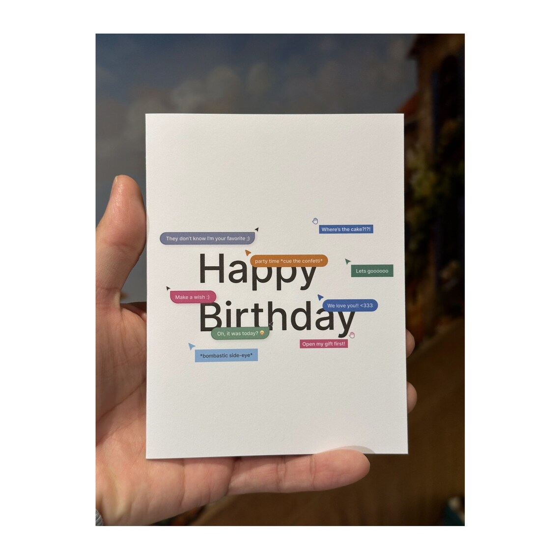 Happy Birthday Mouse Cursors Birthday Card - Etsy