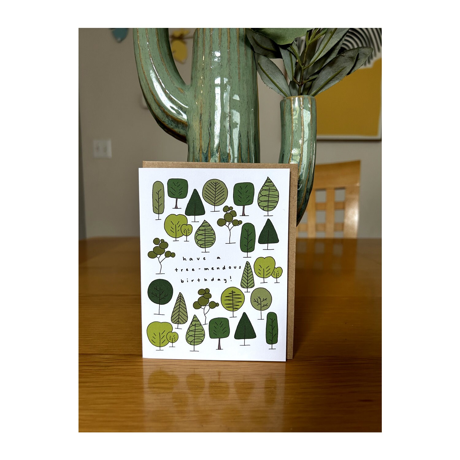 Have a Tree-mendous Birthday Birthday Pun Card - Etsy
