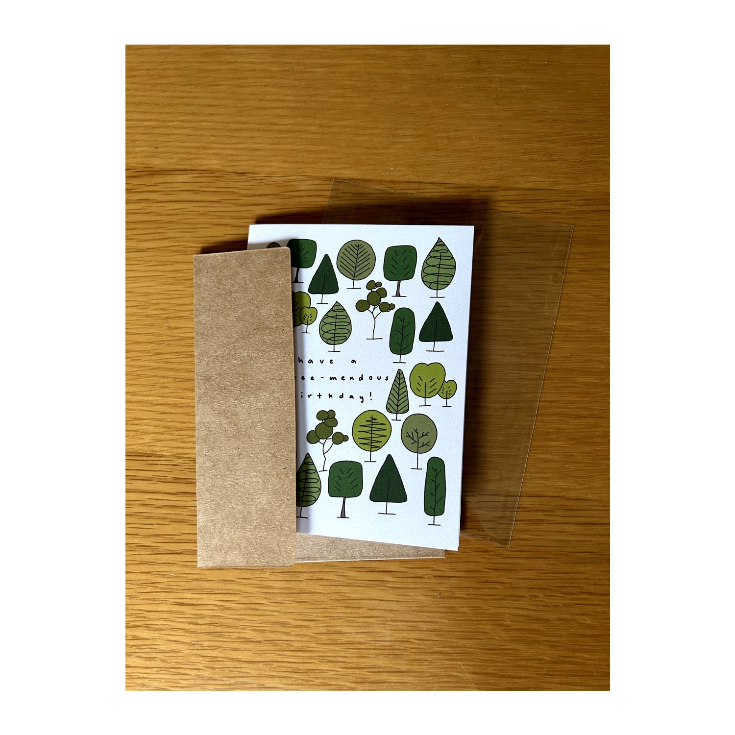 Have a Tree-mendous Birthday Birthday Pun Card - Etsy