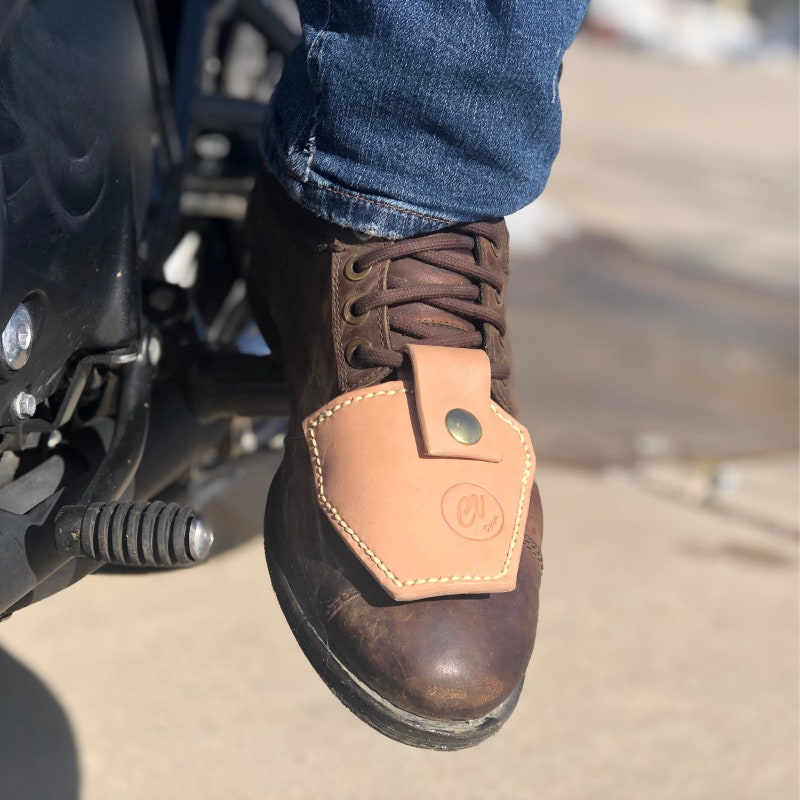 Motorcycle Boot Protector - Etsy