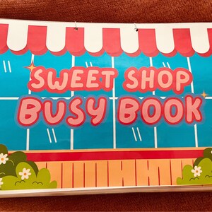 Sweet Shop Busy Book for Kids Toddler Children School Students Nursery ...