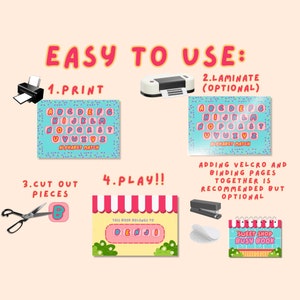 Sweet Shop Busy Book for Kids Toddler Children School Students Nursery ...