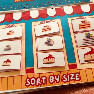 Sweet Shop Busy Book for Kids Toddler Children School Students Nursery ...