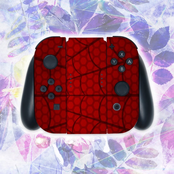 Spider Web Pattern Red Background Premium Vinyl Skin for - Etsy