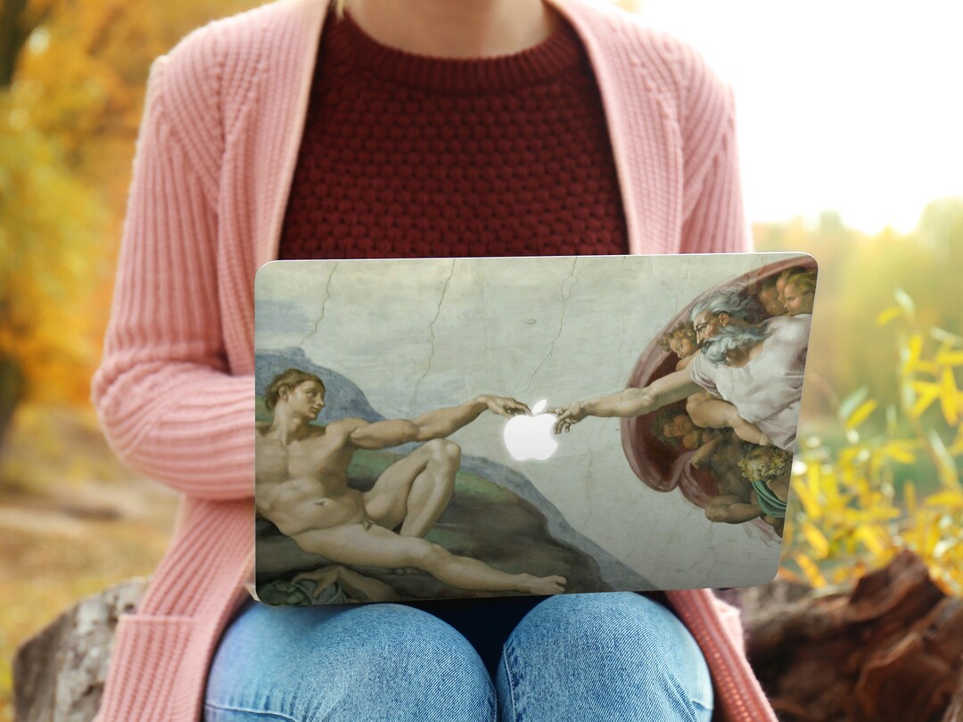 Touch of Zeus Painting Print Premium Vinyl Skin for All Apple - Etsy