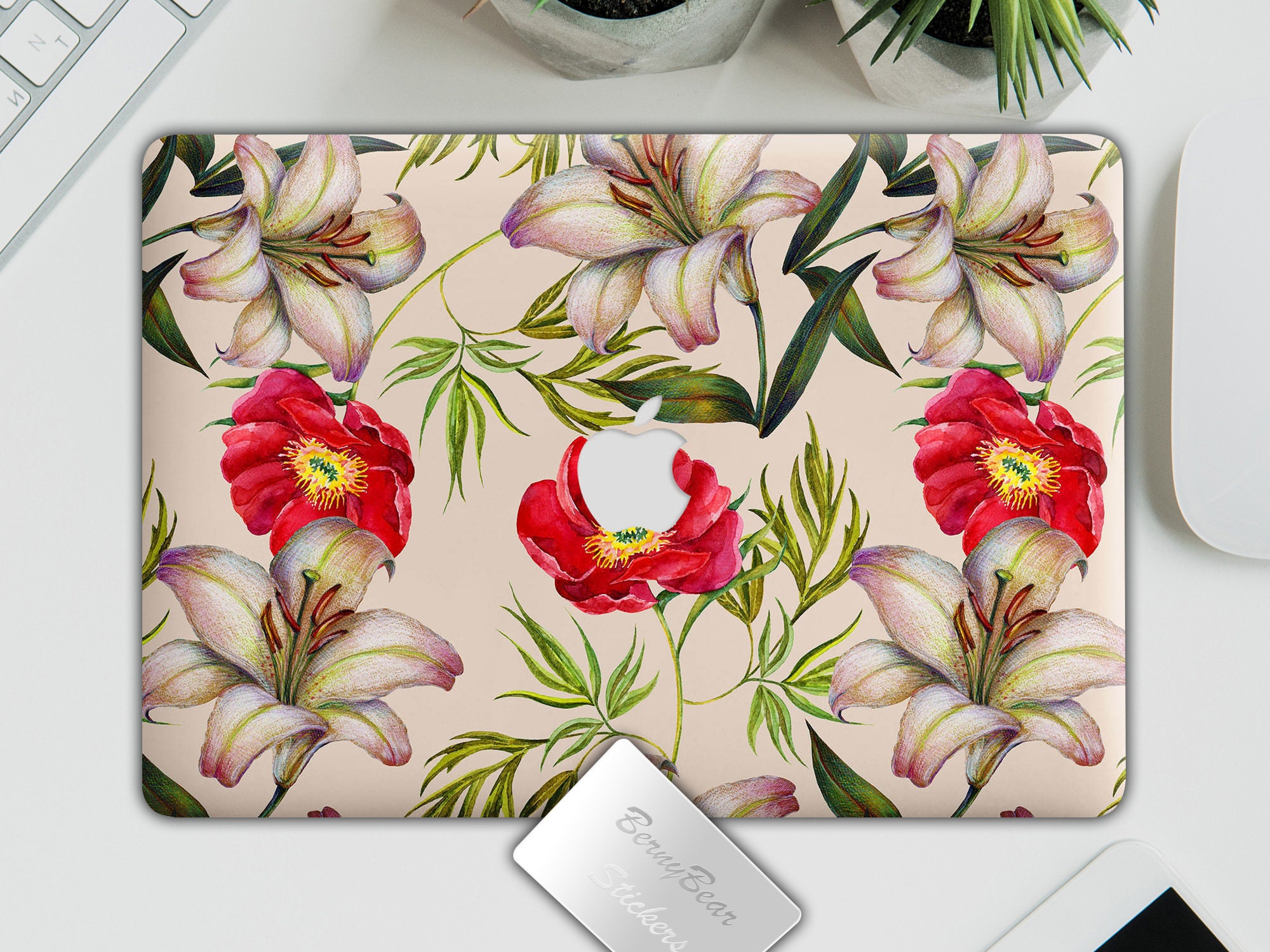 Imac Decals Vinyl Flowers