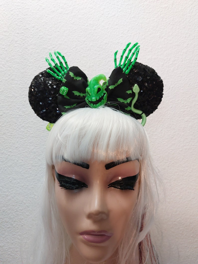 Oogie Boogie Ears, Disney Ears Nightmare Before Christmas Ears, Creepy ...