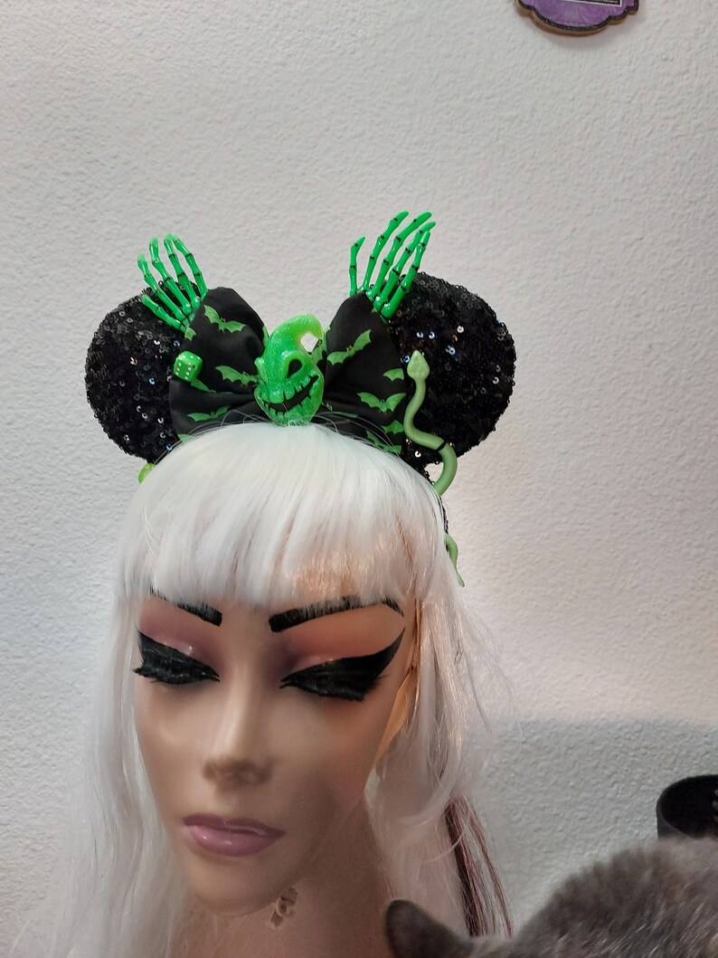 Oogie Boogie Ears, Disney Ears Nightmare Before Christmas Ears, Creepy ...